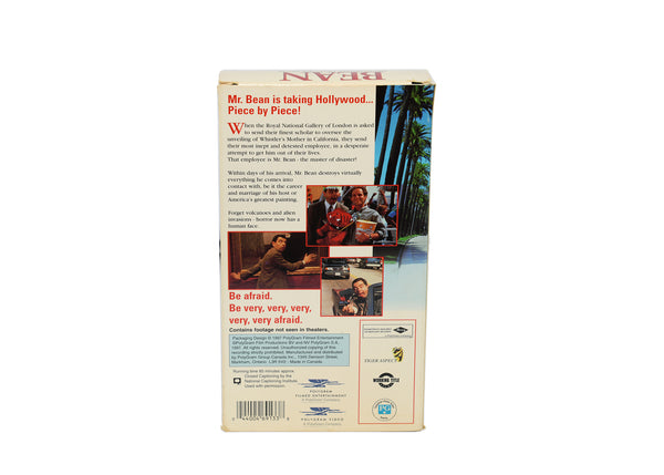 Mr. Bean - The Ultimate Disaster Movie - VHS – CertiMart Inc.